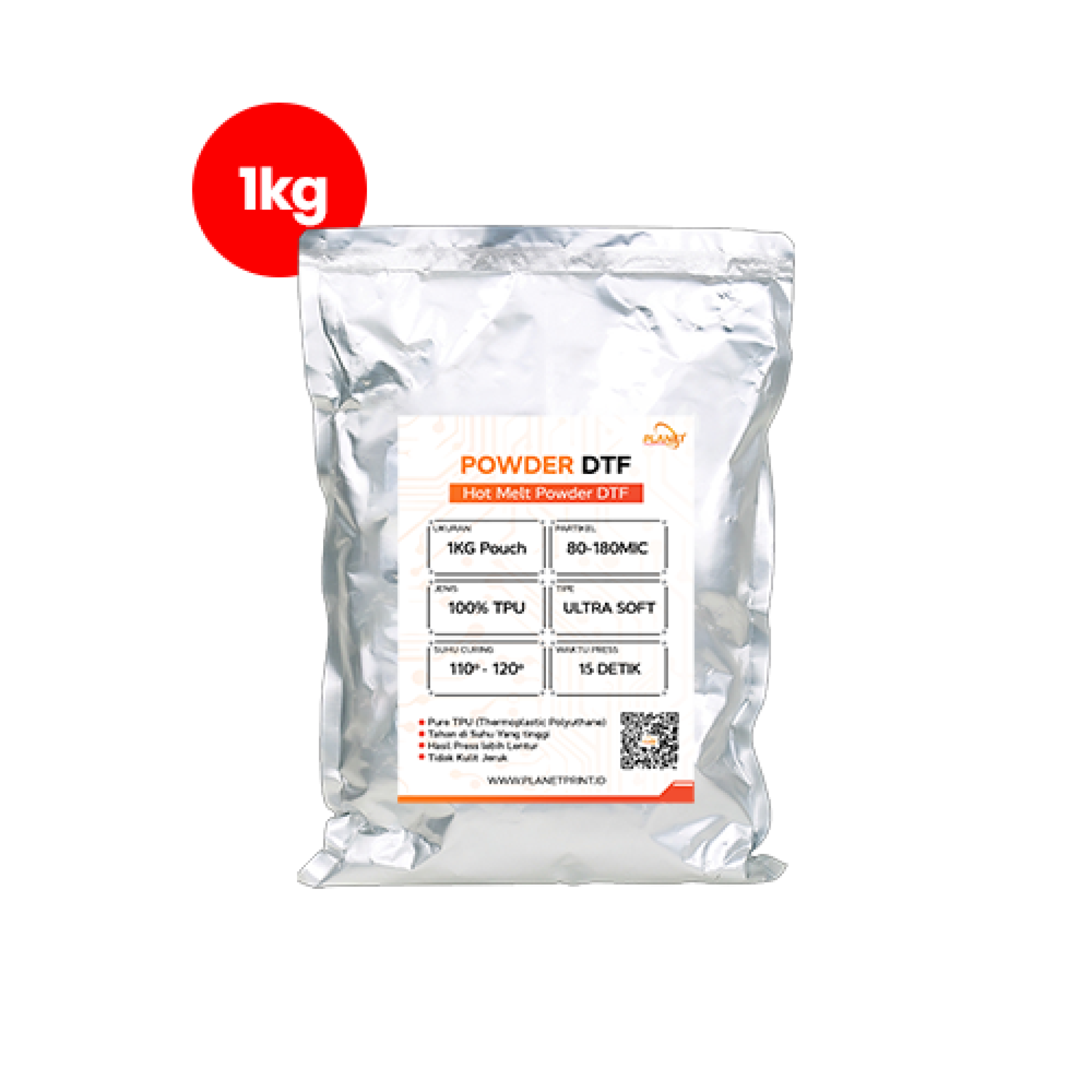 Jual Powder DTF Ultrasoft 1KG: Powder Terbaik untuk Sablon DTF - Planet ...
