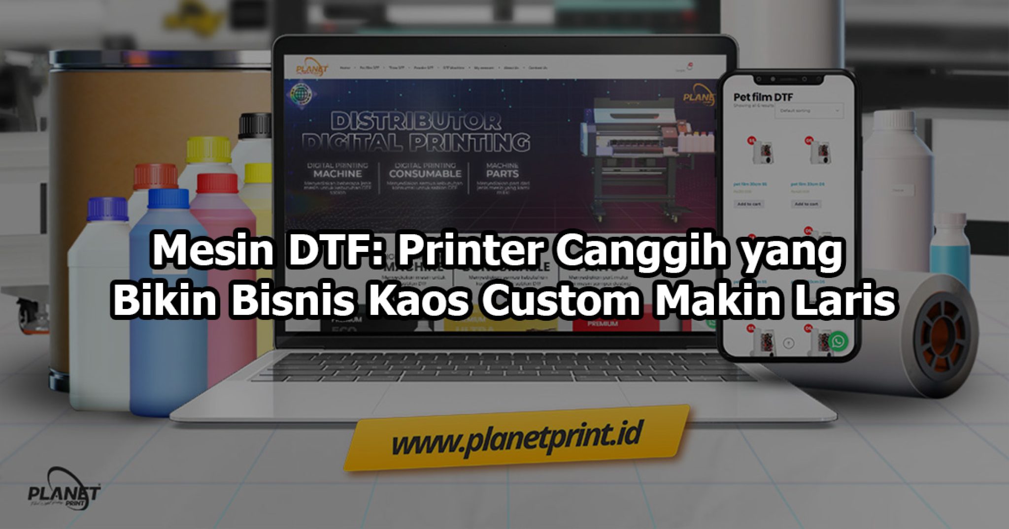 Mesin DTF Printer Canggih yang Bikin DTF Makin Laris